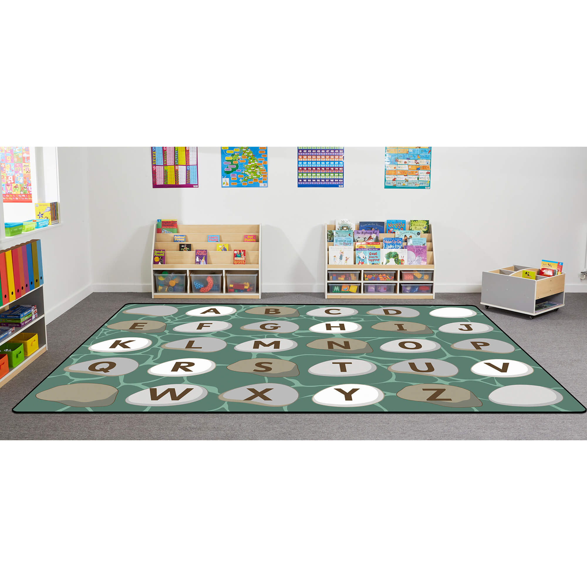Alphabet Rocks Learning Rug | Profile Education